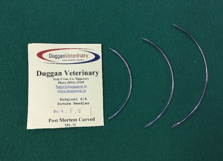 Needles Post Mortem No 4 Curved - Reverse Cutting OE (Qty 12) - Duggan ...